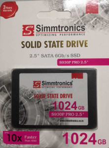 Simmtronics SSD 1024 GB All in One PC's, Desktop, Laptop Black SATA ...
