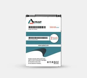 Aykait AKTL500AC 500 GB Laptop Tial SATA Internal Hard Disk Drive (HDD ...
