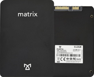 MATRIX SATA III 512 GB Desktop, Laptop, All in One PC's Black SATA III ...