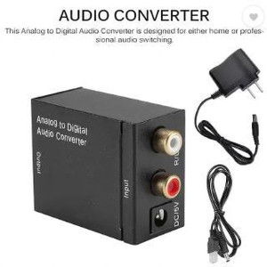 TECHGEAR Optical Coax RCA Toslink Audio Sound Adapter Adaptor for TV ...