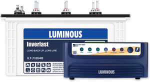 LUMINOUS Power Sine 800 Pure Sine Wave 700VA/12V Inverter with ILTJ ...