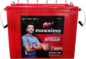 Massimo 72 Months Warranty Tubular Inverter Battery Price in India ...