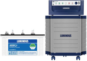 LUMINOUS Eco Watt Neo 800 Inverter_PC18042TJ_Trolley TX100L Tubular ...