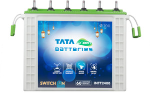 Tata Green Batteries 60 Months Warranty Tubular Inverter Battery Price ...