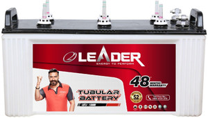 LEADER 48 Months Warranty Tubular Inverter Battery Price in India - Buy ...