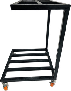 P P CHAIR Double Inverter-Battery Metal Trolley Stand with heavy wheels ...
