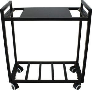 D&V ENGINEERING Metal 2 Tier Inverter Trolley, UPS Stand, Trolley for ...