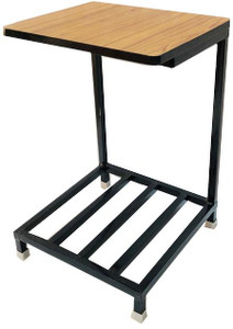 GOYALSON DOUBLE INVERTER STAND WITH WOODEN TOP Trolley for Inverter and ...