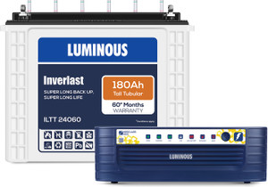 LUMINOUS Hercules 1600+ILTT24060 Square Wave Inverter Price in India ...