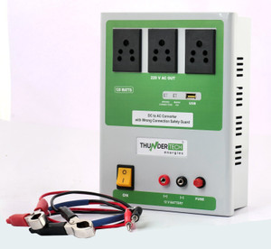 Thunder tech energies 120 W DC to AC Converter Square Wave Inverter ...