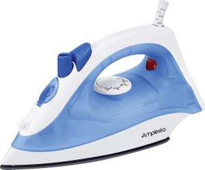 Amplesta Steam Iron Pro with Teflon coated Non-stick plate 1200 W Steam ...