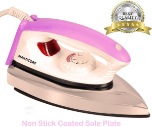 MANTICORE Automatic Fancy iron box Dual Non sticky coating and Overheat ...