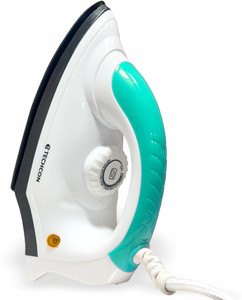TECHCON Easy Dry Electric Iron for Clothes 750 watts, Lightweight Press ...