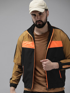 VOGATI Full Sleeve Colorblock Men Jacket - Buy VOGATI Full Sleeve ...