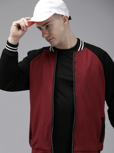 VOGATI Full Sleeve Colorblock Men Jacket - Buy VOGATI Full Sleeve ...