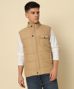 Christy World Sleeveless Solid Men Jacket - Buy Christy World ...