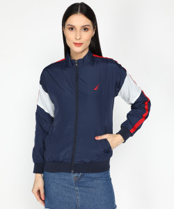 NAUTICA Full Sleeve Colorblock Women Jacket - Buy NAUTICA Full Sleeve ...