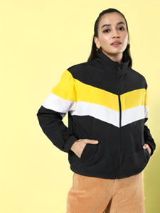 PP TRENDS Full Sleeve Colorblock Women Jacket - Buy PP TRENDS Full ...