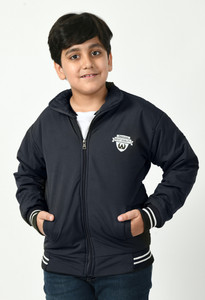 IAC Full Sleeve Self Design Boys Jacket - Buy IAC Full Sleeve Self ...