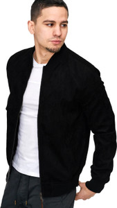Leotude Full Sleeve Solid Men Jacket - Buy Leotude Full Sleeve Solid ...