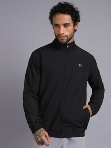 HRX by Hrithik Roshan Full Sleeve Solid Men Sports Jacket - Buy HRX by ...