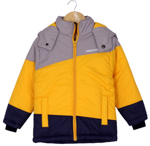 PROVOGUE Full Sleeve Colorblock Boys Jacket - Buy PROVOGUE Full Sleeve ...