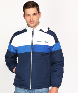 NAUTICA Full Sleeve Colorblock Men Jacket - Buy NAUTICA Full Sleeve ...