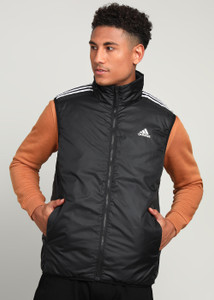 ADIDAS Sleeveless Solid Men Jacket - Buy ADIDAS Sleeveless Solid Men ...