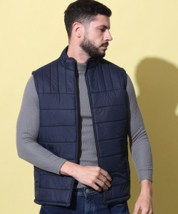 NYSINE Half Sleeve Solid Men Jacket - Buy NYSINE Half Sleeve Solid Men ...
