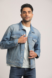 EVERBLUE Full Sleeve Washed Men Jacket - Buy EVERBLUE Full Sleeve ...