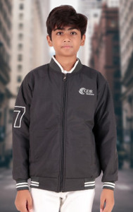 TURBINET Full Sleeve Solid Boys Jacket - Buy TURBINET Full Sleeve Solid ...