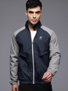 HRX by Hrithik Roshan Full Sleeve Solid Men Jacket - Buy HRX by Hrithik ...