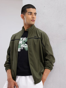HRX by Hrithik Roshan Full Sleeve Solid Men Jacket - Buy HRX by Hrithik ...