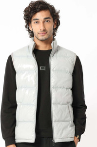 RARE RABBIT Sleeveless Solid Men Jacket - Buy RARE RABBIT Sleeveless ...