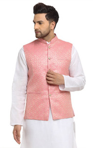 JS COLLECTION Sleeveless Printed Men Jacket - Buy JS COLLECTION ...