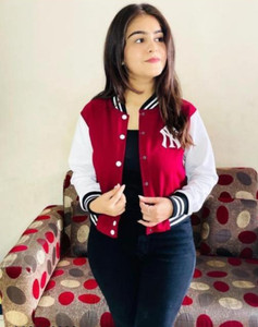 MILACA Full Sleeve Colorblock Women Jacket - Buy MILACA Full Sleeve ...