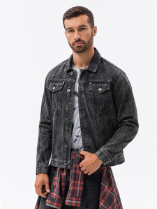 winkelstreet Full Sleeve Checkered Men Denim Jacket - Buy winkelstreet ...