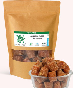 Pure Tree Certified Organic | Jaggery Cubes | Gur Cube | Desi Gud ...