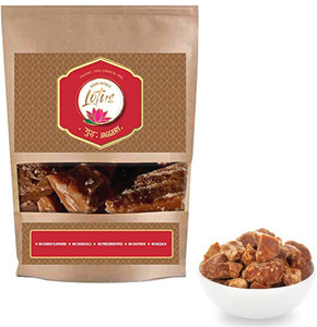 Lotus Pure Organic jaggery by eight petals Block Jaggery Price in India ...