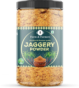 Farm & Farmers Natural Premium Quality Original Jaggery Powder- 1KG ...