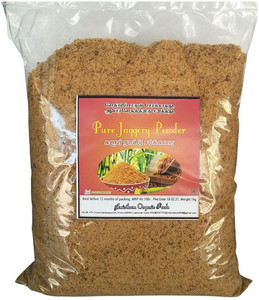Amirtham Organic Foods Natural Jaggery Powder (750g x Pack of 3) Powder ...