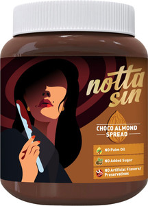 Notta Sin Choco Almond Spread | No Added Sugar- Has Monk Fruit/Stevia ...