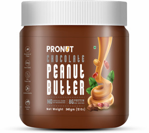 PRONUT Chocolate Peanut Butter 340 g Price in India - Buy PRONUT ...