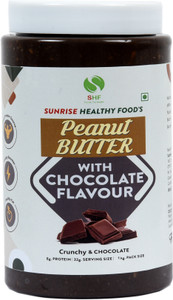 SUNRISE HEALTHY FOOD Chocolate Crunchy Peanut Butter Price in India ...