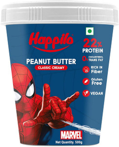 Happilo Spider Man Marvel Edition Classic Peanut Butter Creamy Price in ...