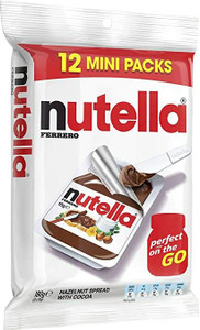 nutella Hazelnut Spread 12 Mini Packs Morning Taste Better With Spread ...