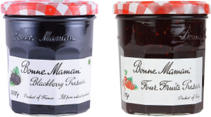 Bonne Maman Blackberry & Four Fruit Preserve Jam Combo 370 g Price in ...
