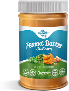 The Good Stuff Peanut Butter Savoury | Oregano Flavour | Protein RIch ...