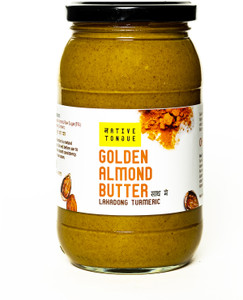 Native Tongue Golden Almond Butter With Lakadong Turmeric,Pure ...