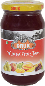 DRUK MIX FRUITJAM GLASS JAR 500gm Price in India - Buy DRUK MIX ...